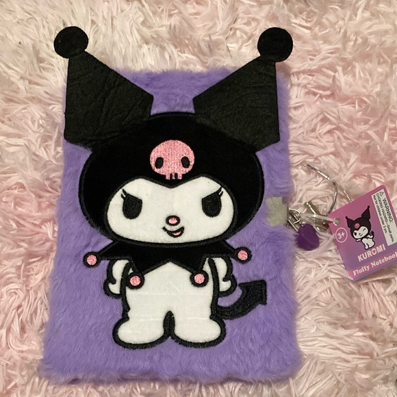 Other | Kuromi Fluffy Notebook | Poshmark